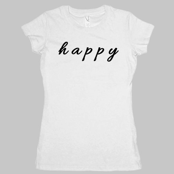 Tops | Happygraphic Teesfunny Quotes Tshirt | Poshmark
